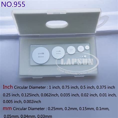 Microscope Stage Measurement Glass Micrometer Cali Grandado