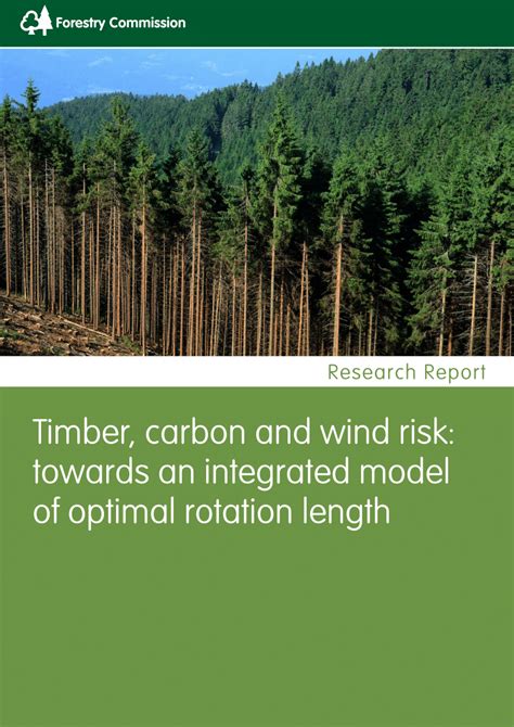 Pdf Timber Carbon And Wind Risk Towards An Integrated Model Of Optimal Rotation Length