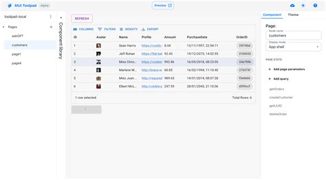 Delete A Data Grid Row Toolpad Studio