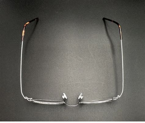 Customizable Unisex Stainless Steel Eyeglasses Screwless Frames Fuzweb