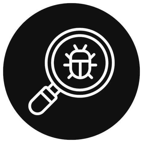 Premium Vector Virus Scan Vector Illustration