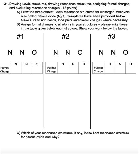 31 Drawing Lewis Structures Drawing Resonance Structures Assigning Formal Charges And