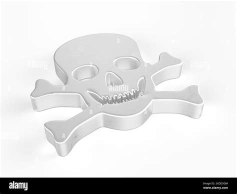 Skull Death Symbol Icon Cut Out Stock Images And Pictures Alamy