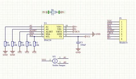 ina226 iic i2c interface bi directional power monitoring sensor module for arduino
