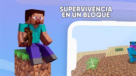 Descargar One Block Survival Minecraft Apk Para Android Última Versión