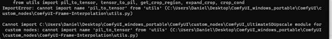 Errors Issue 3 Fannovel16 ComfyUI Frame Interpolation GitHub
