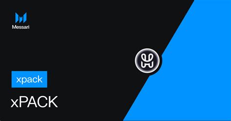 Xpack Price Xpack To Usd Research News And Fundraising Messari