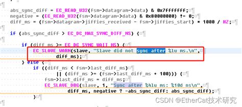 Igh详解十、ethercat Dc（4）主站做参考时钟和从站作参考时钟性能对比ethercat Slave Did Not Sync