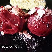 Recette de Glace aux fruits rouges sans sorbetière