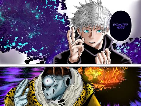 Gojo Colored Manga Unlimited Void By Dcsdoesart On Deviantart