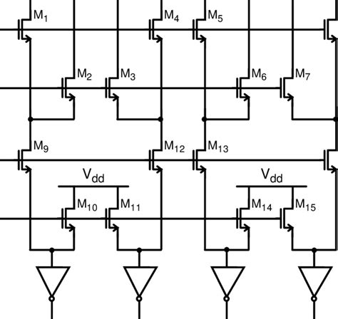 Schematic Of Initialization Circuitry Implemented With Complementary