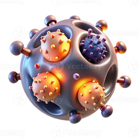 Magnificent Abstract A Microscopic View Of Nanobots Repairing D