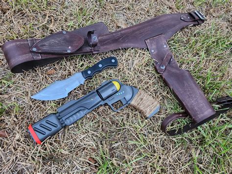 Ronon Dex Inspired Gun And Knife Stargate Atlantis Kit Traywickdesigns