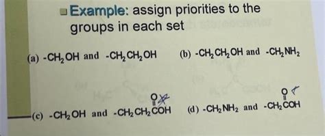 Solved Example: assign priorities to the groups in each set | Chegg.com