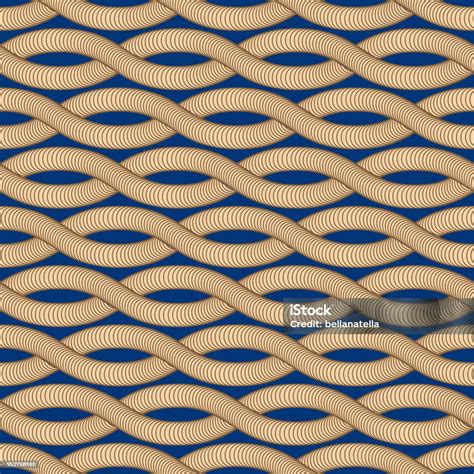 추상적인 벡터 원활한 아트 패턴입니다 해양 장식입니다 밧줄 반복 텍스처 건축물에 대한 스톡 벡터 아트 및 기타 이미지 건축물 기하 도형 단순함 Istock