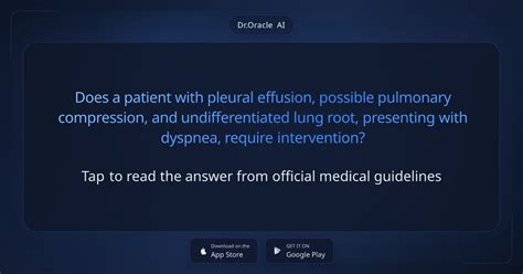 Does A Patient With Pleural Effusion Possible Pulmonary Compression And Undifferentiated Lung