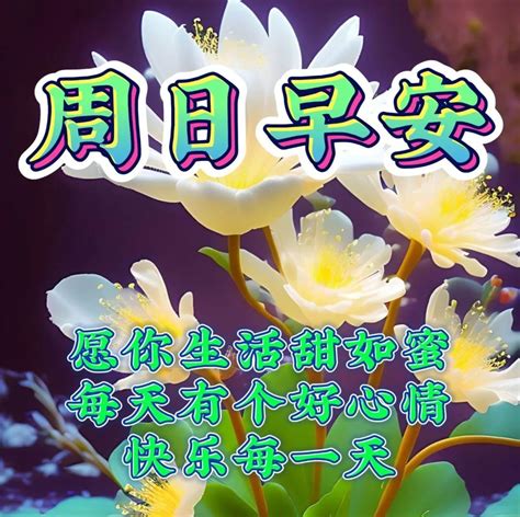 4月9日周日早上好温馨祝福图片问候语短句 哔哩哔哩