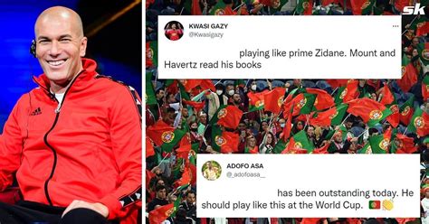 “playing Like Prime Zidane” “king Of Spaces” Portugal Fans In Awe Of