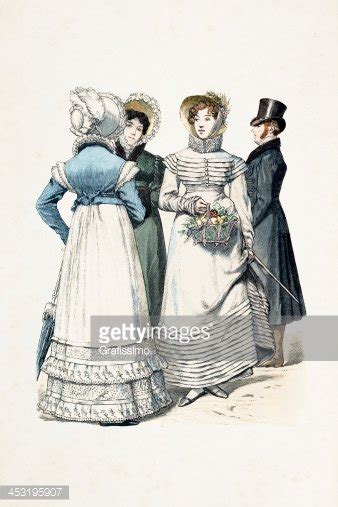 Traditional German Clothing Illustration