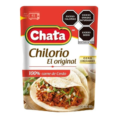 Chilorio Chata De Cerdo 215 G Walmart