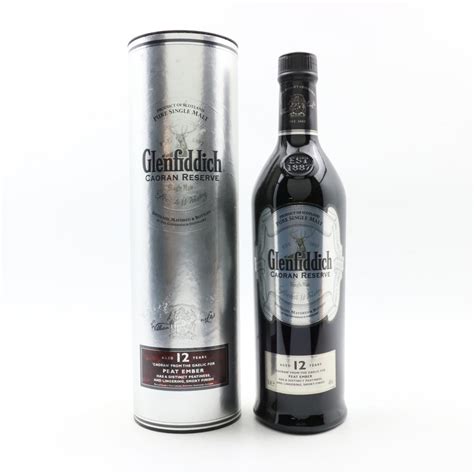 Glenfiddich 12 Year Old Caoran Reserve The 144th Auction Scotch