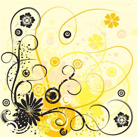 دانلود وکتور لایه باز نقوش اسلیمی گل دیجیو