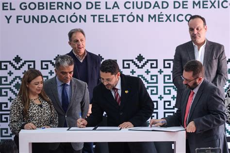 Gobierno De La Ciudad De México Dona 26 Millones De Pesos Al Crit Para