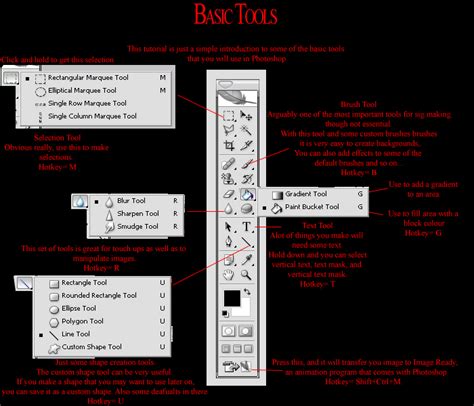 Adobe Photoshop Basic Tools By Jimkir On Deviantart