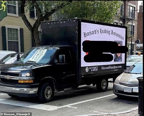 Hamas Tensions Boil At Harvard As Right Wing Group Drives On Campus