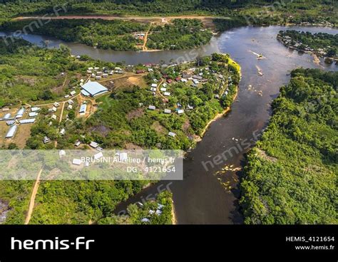 Hemis France Guyane Parc Amazonien Guyane Coeur Camopi Vue Aerienne