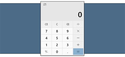 How To Keep The Calculator Always On Top On Windows 10
