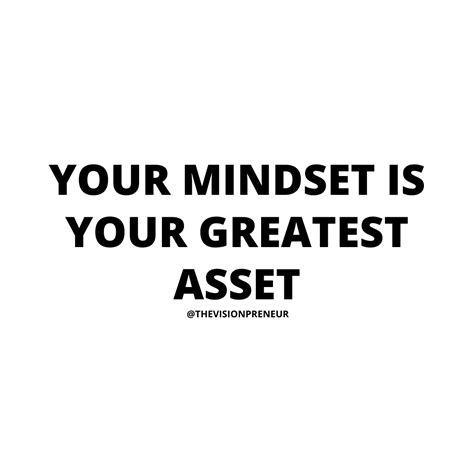 Your Mindset Is Your Greatest Asset