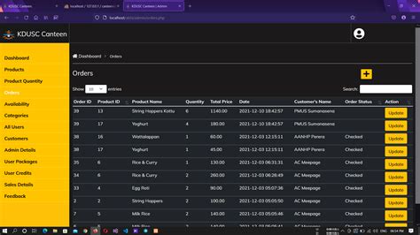Github Shekzc Foodordering Canteenmanagment