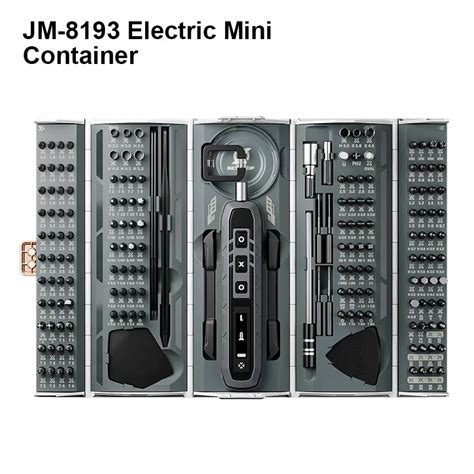 JM Precision El Trica Mini Chave De Fenda Set Torx Bits Magn Ticos Profissional Telefone