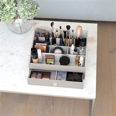 Stackers Supersize Cosmetic Organiser Taupe