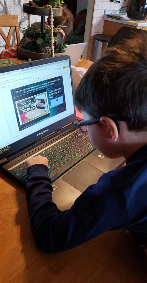 Red Cedars Elementary Computer Class Cedar Lake In