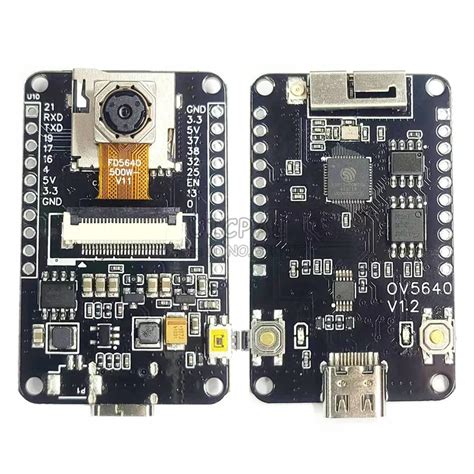 Kit De M Dulo De C Mara Esp32 Placa De Desarrollo Ov5640 2 4 Ghz Wifi
