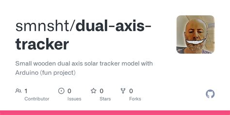 GitHub Smnsht Dual Axis Tracker Small Wooden Dual Axis Solar Tracker Model With Arduino Fun
