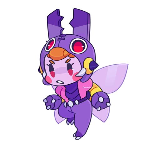 Chibi Mega Beetle Bea Rbrawlstars
