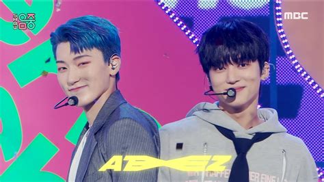 쇼 음악중심 에이티즈 이터널 선샤인 Ateez Eternal Sunshine Mbc 211009 방송