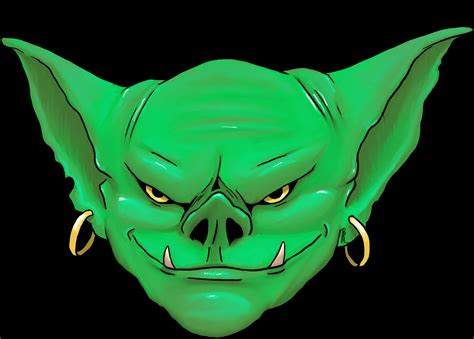 Download Green Goblin Close Up Artwork | Wallpapers.com
