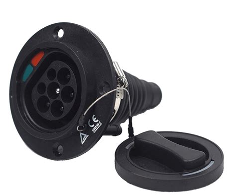 Ev Charging Socket Type 2 Male Car Side 32a 22kw