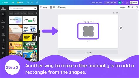how to create thin lines in canva blogging guide