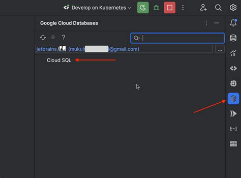 running applications in gke jetbrains guide