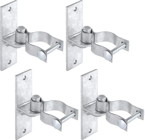 Wall Mount Gate Hinge Pipe Gate Hinge 4 Pack Chain Link Fence Gate
