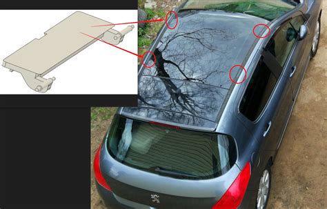 Заглушка крепления рейлинга Peugeot 308 (t7) - Чертежи, 3D Модели ...