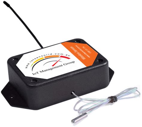 high temperature sensor aa battery powered 433mhz iot sensorid