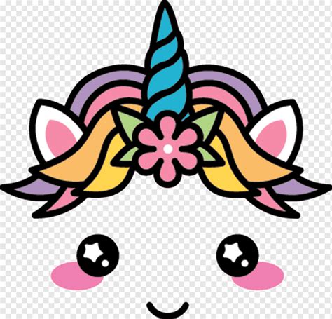 Flor Rosa Kawaii Unicornio Ternura Dibujo monería dibujo flor