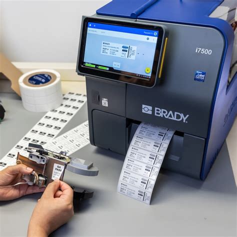 Brady I7500 Industrial Label Printer Brady Workstation Suitefacility