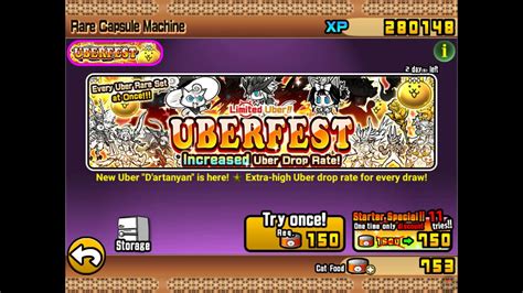 Battle Cats Opening An 11 Rare Cat Capsule Drop W No Guranteed Uber